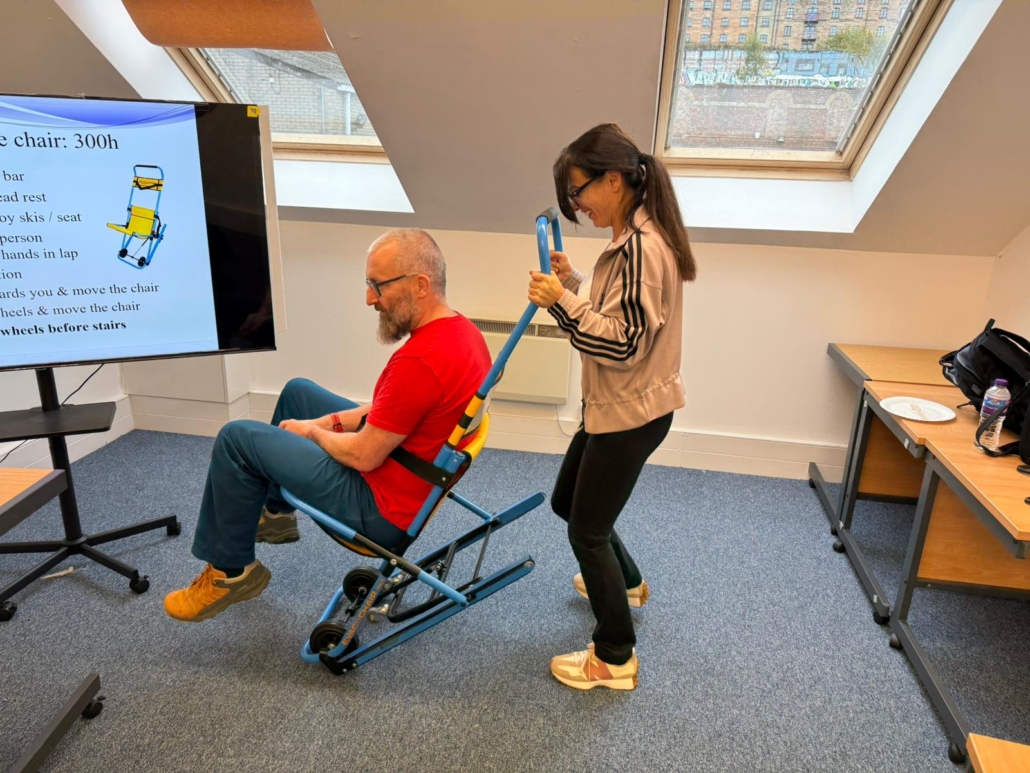 Evacuation Chair Training - CPS Activities Ltd